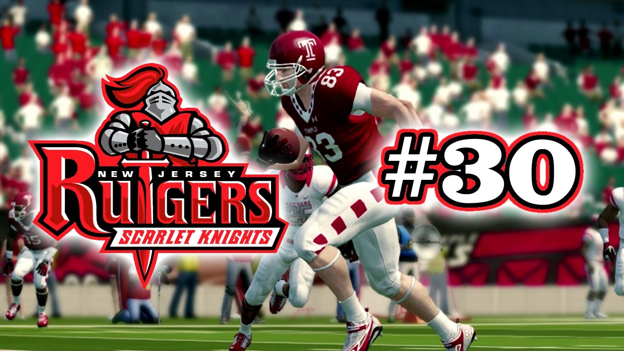 Rutgers Dynasty: Game 1 @ Temple [Season 3] NCAA Football 14 Dynasty ...