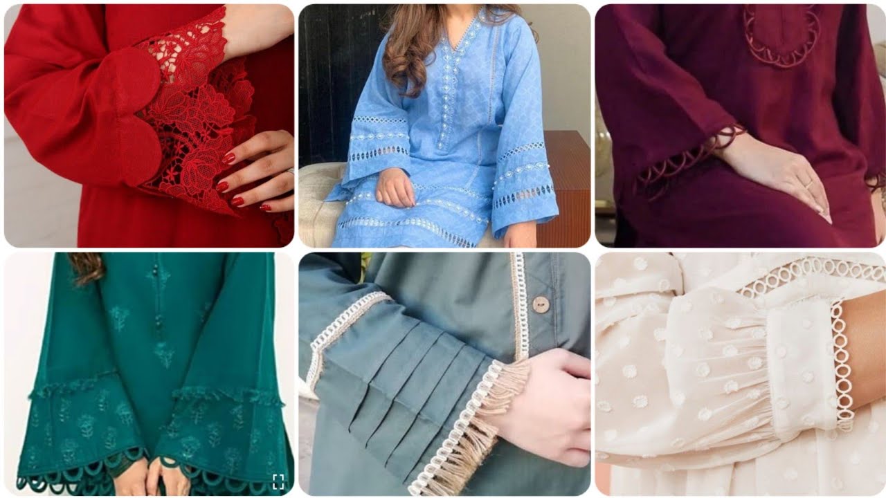 trendy sleeves design | sleeves Design | bazo design | Style Insightly ...