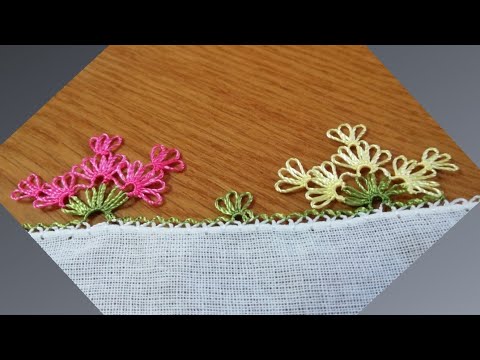 Kolay ve gösterişli iğne oyası modeli|Easy and flashy needle lace model
