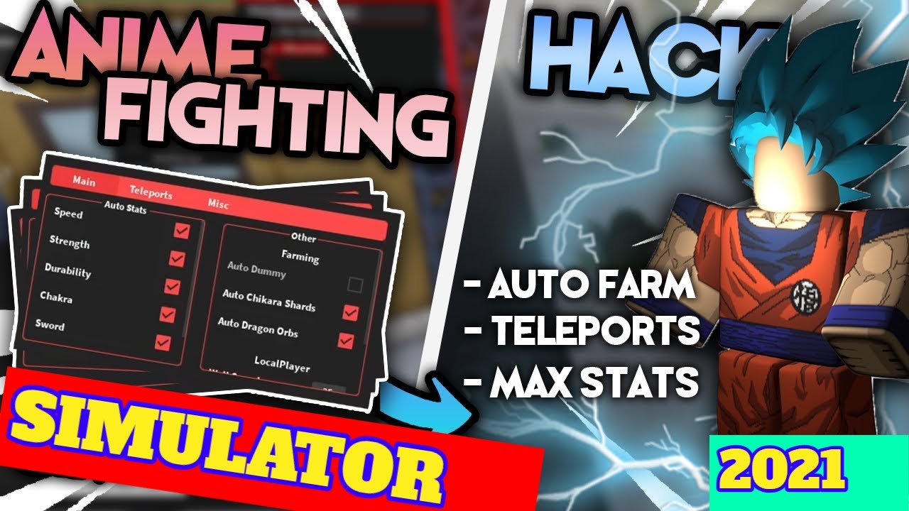 Roblox Anime Fighters Simulator AFS Script Hack GUI : Auto Farm ...