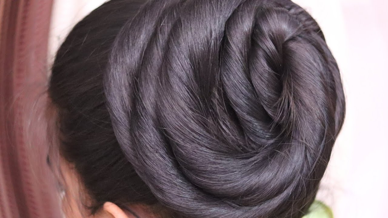 Simple and Unique Hairstyle l Beautiful Front Hairstyles For Girls l ...