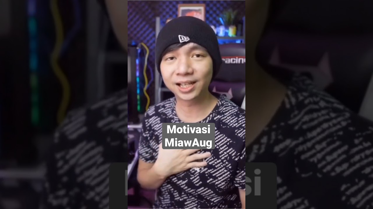 MiawAug yang selalu konsisten 1 hari 1 video - YouTube