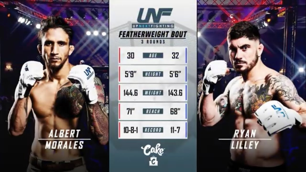 FULL BOUT | #UNF1 | Albert Morales vs. Ryan Lilley - YouTube