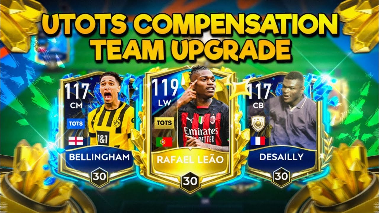 MY UTOTS COMPENSATION TEAM UPGRADE WITH ONE UTOTS IN FIFA MOBILE 23 ...
