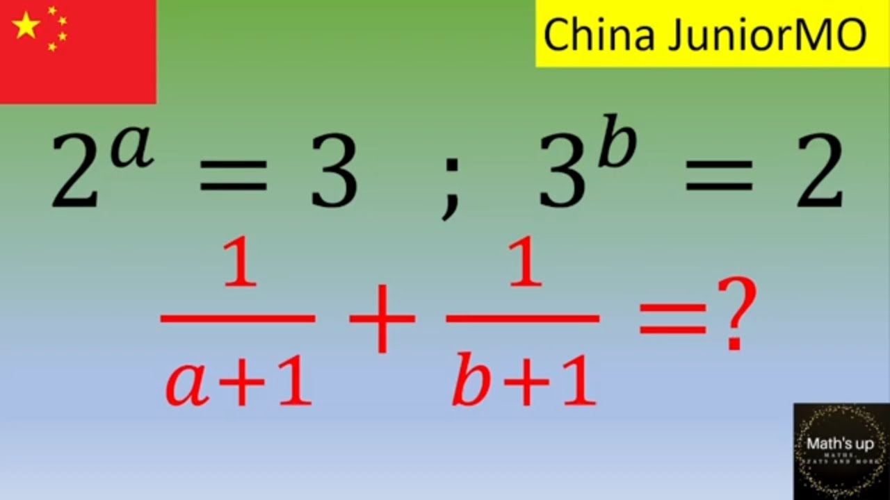 Chineese Math Olympiad (Junior): Will you be able to solve this ...