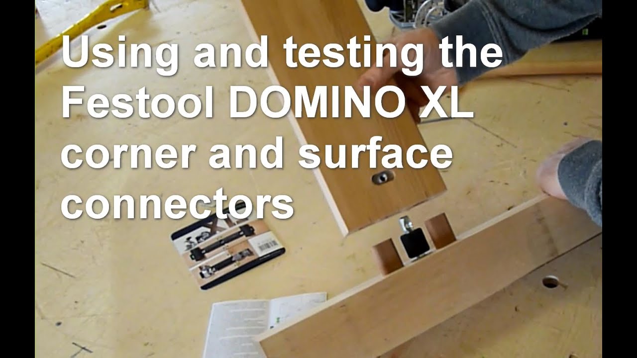 Tweakwood: Using and testing the Festool DOMINO XL corner and surface ...