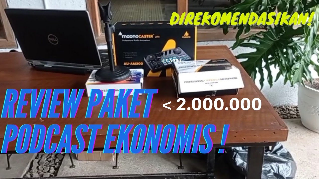 REVIEW PAKET PODCAST MURAH! - YouTube
