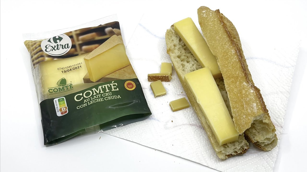 Carrefour Comté au Lait Cru 🧀 250g - YouTube
