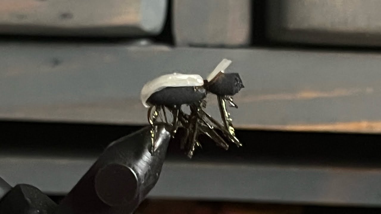 Tying The Japanese Beetle Fly - YouTube