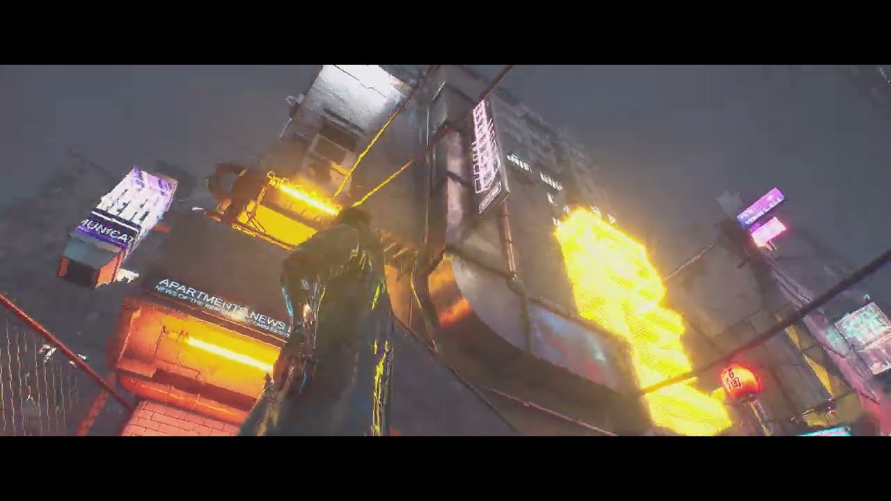 Cyber Streets UNREAL TECH DEMO - HDR / 4K / 14900K / 5090 -Wandering ...