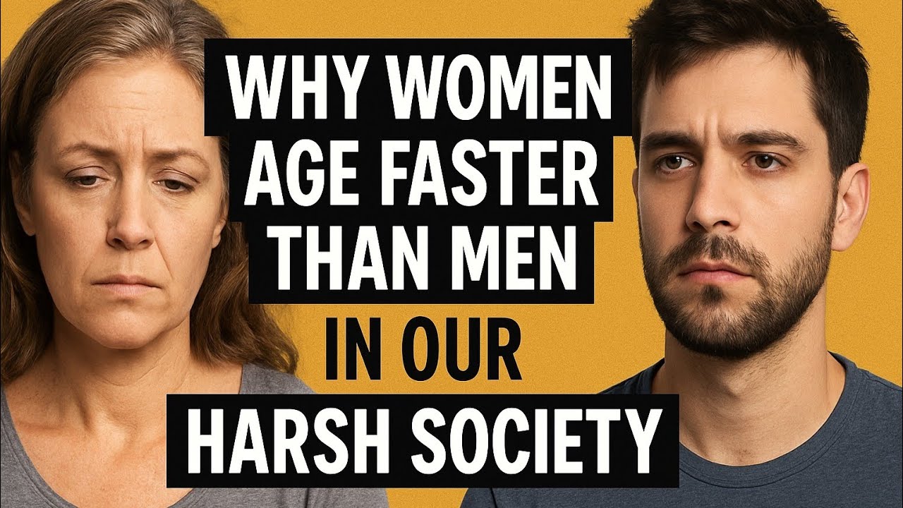 Why Women Age Faster Than Men in Our Harsh Society - YouTube
