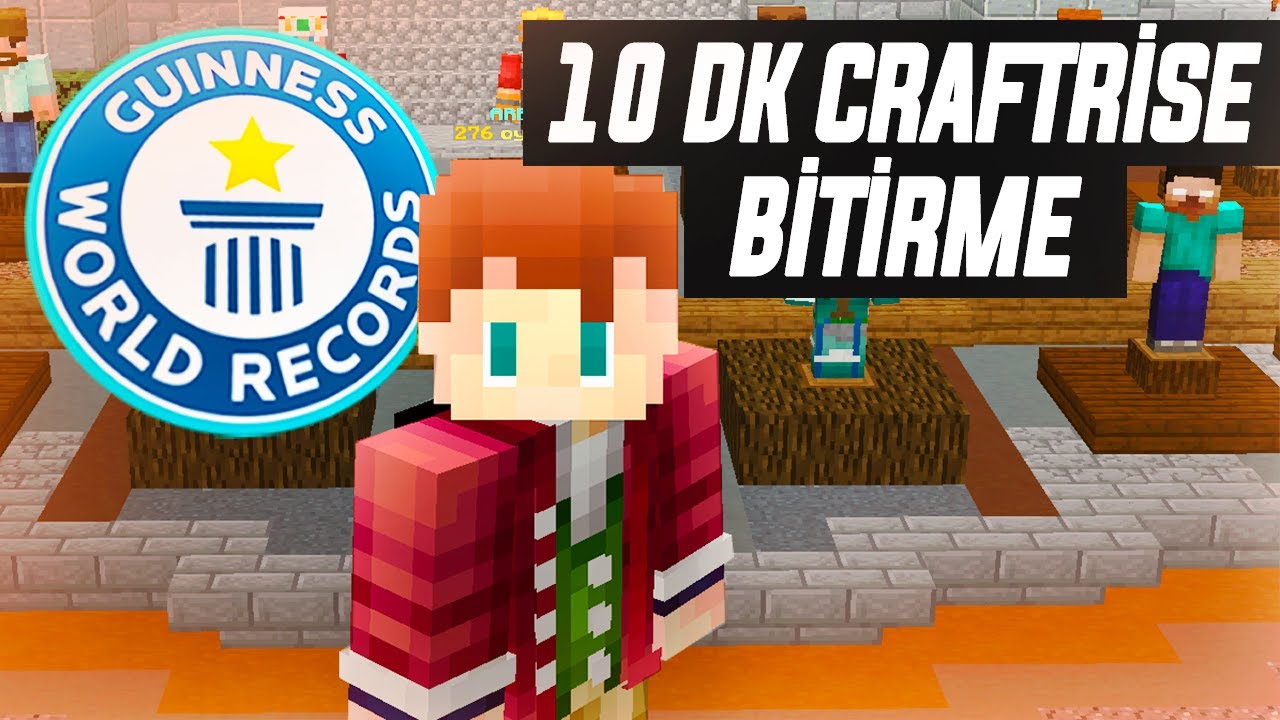 CRAFTRISE'I 10 DAKİKADA BİTİRMEK ! -minecraft craftrise - YouTube