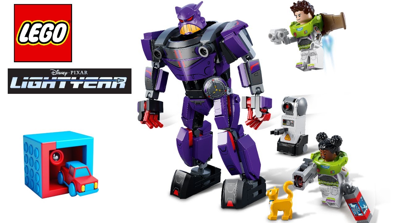 Lego Zurg Battle - Lightyear 76831 Speed Build Unboxing - YouTube