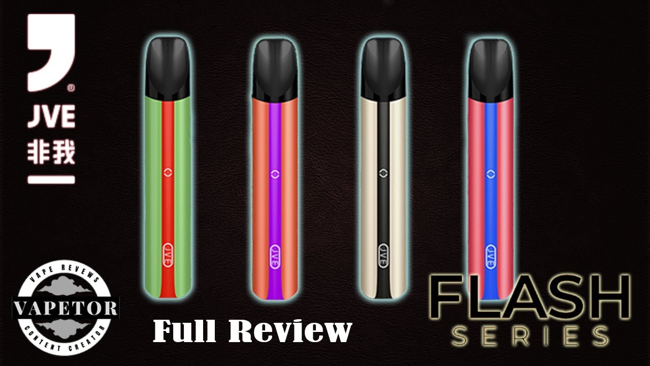 FLASH Series by JVE Vape | Full Review (PH) - YouTube