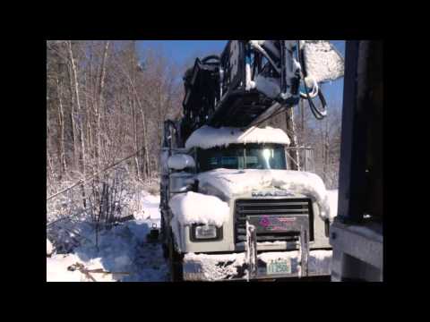Contoocook Well Drilling on the First Day of Spring - YouTube