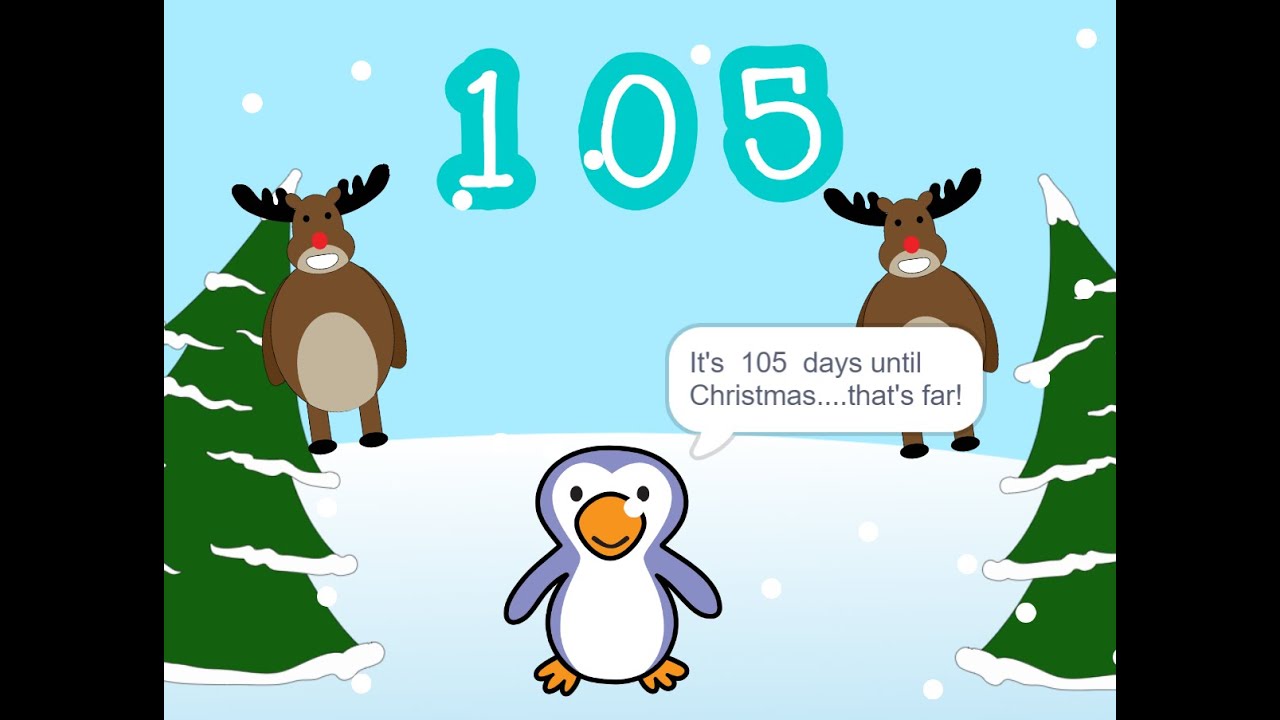 Coutdown To Christmas Scratch Beginner's Tutorial - YouTube