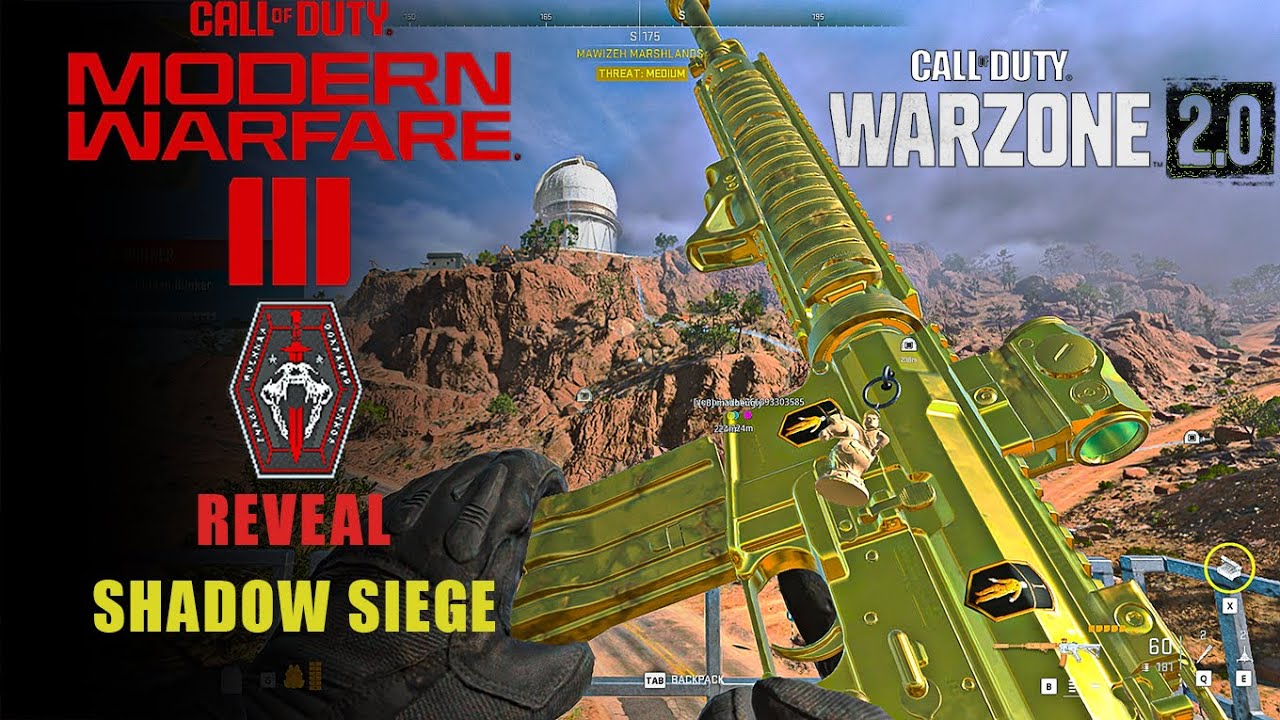 Shadow Siege | Zaya Observatory Attack Modern Warfare III Reveal | Call ...