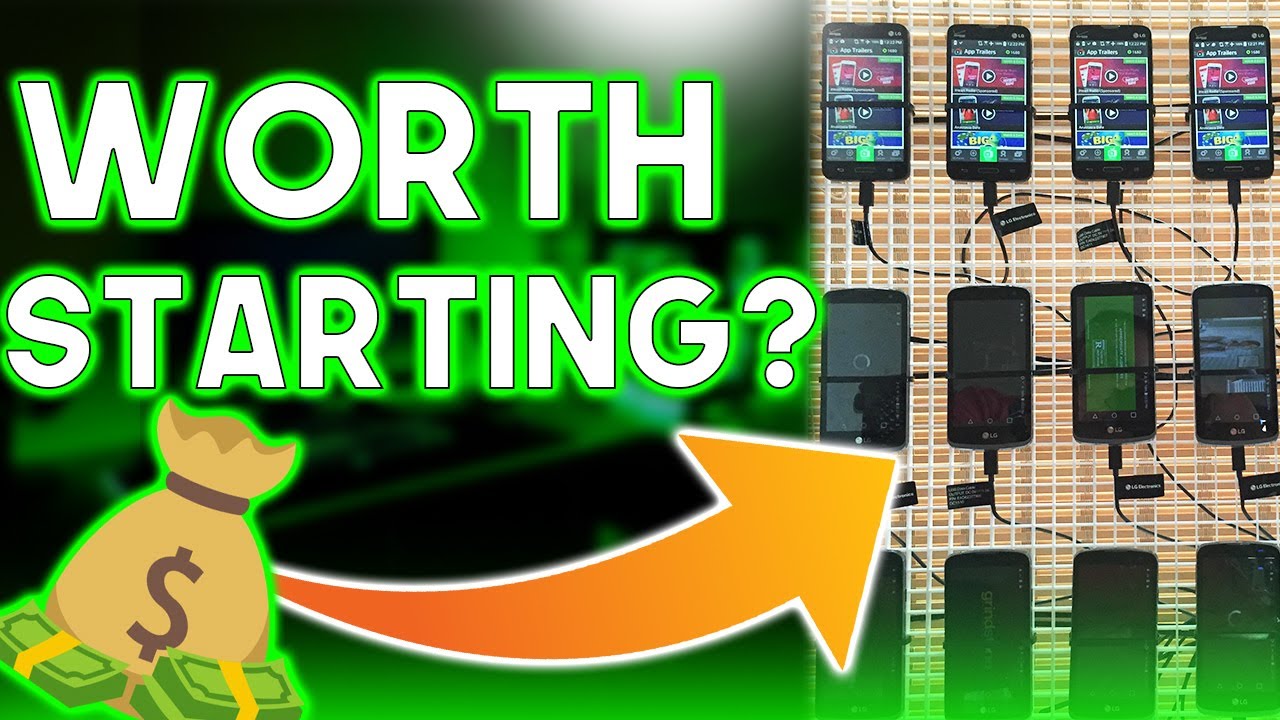 Should You Start a Phone Farm in 2022? | Let's Talk Phone Farming - YouTube