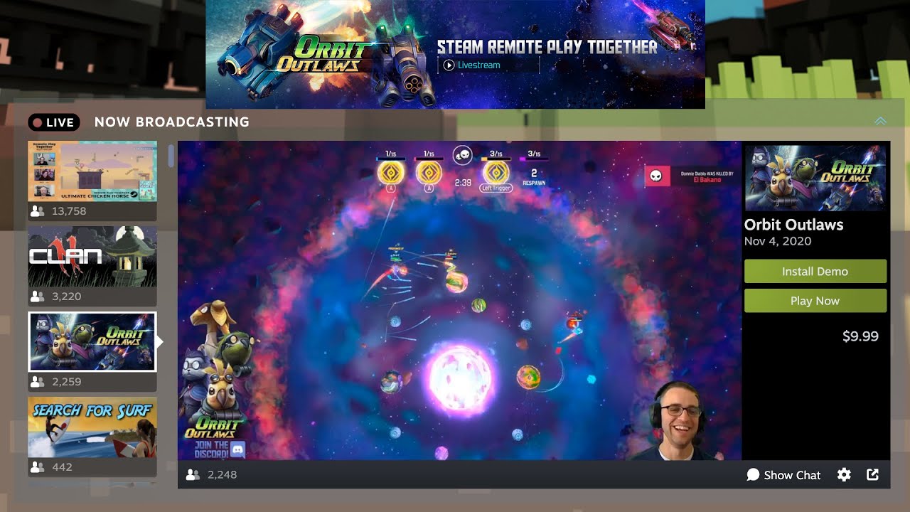 ORBIT OUTLAWS | LIVE STREAM | STEAM - YouTube