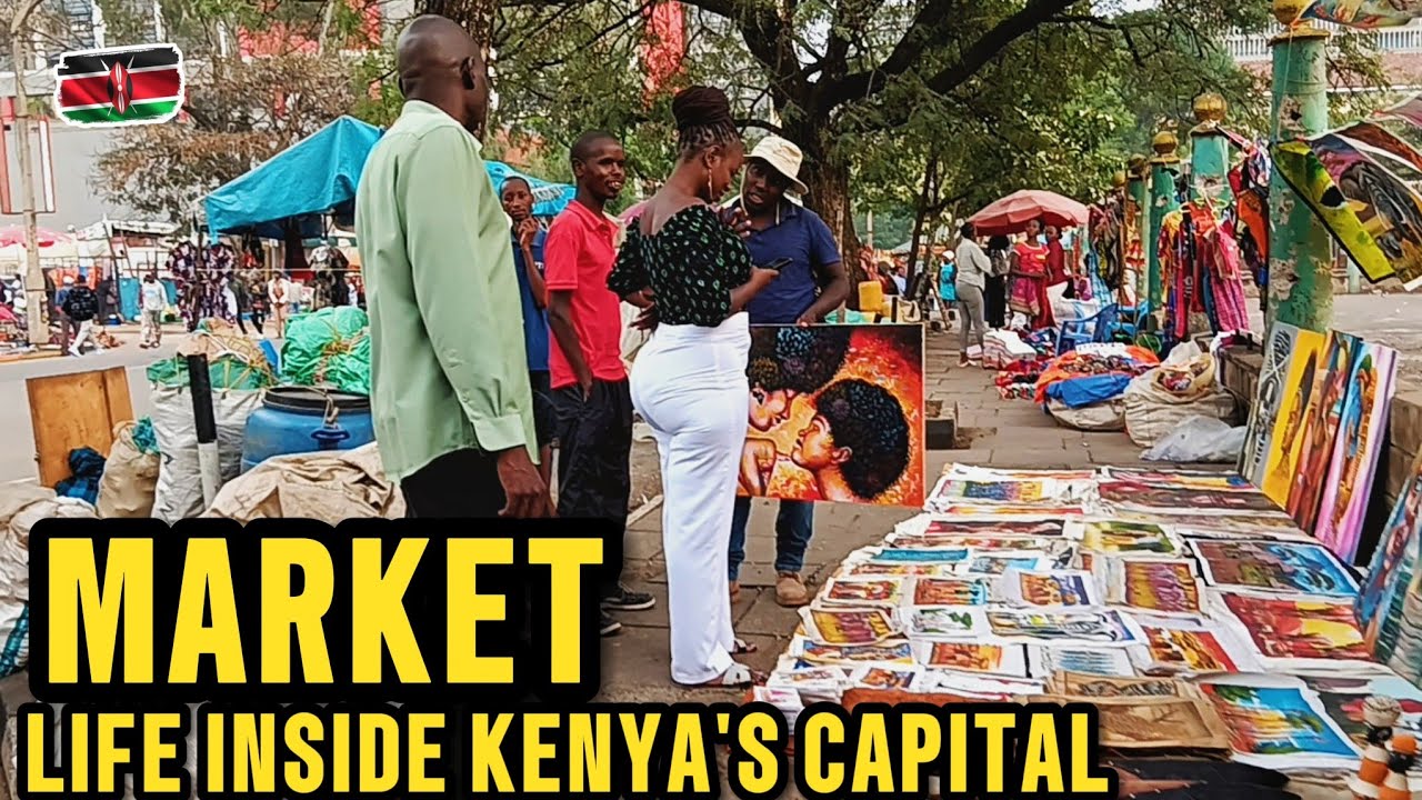 MARKET Life Inside Kenya's Capital:Where Culture Meets Elegance|kenya ...