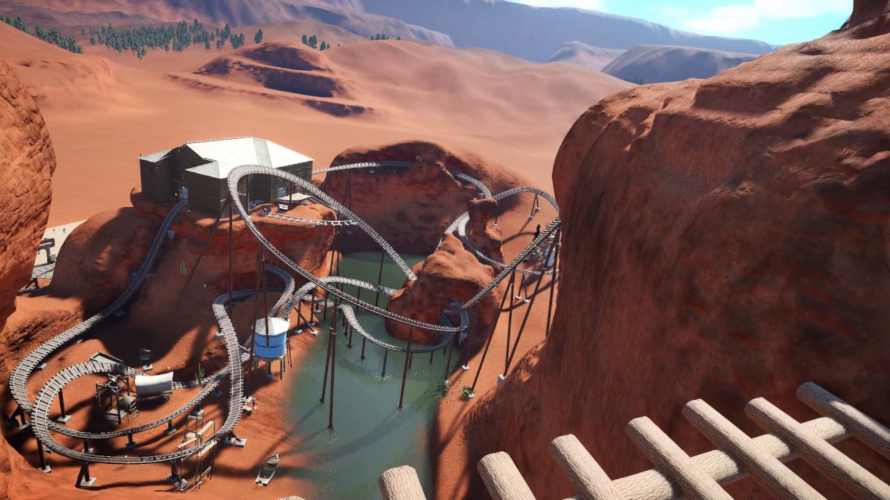 Runaway Mine Train - Planet Coaster - YouTube
