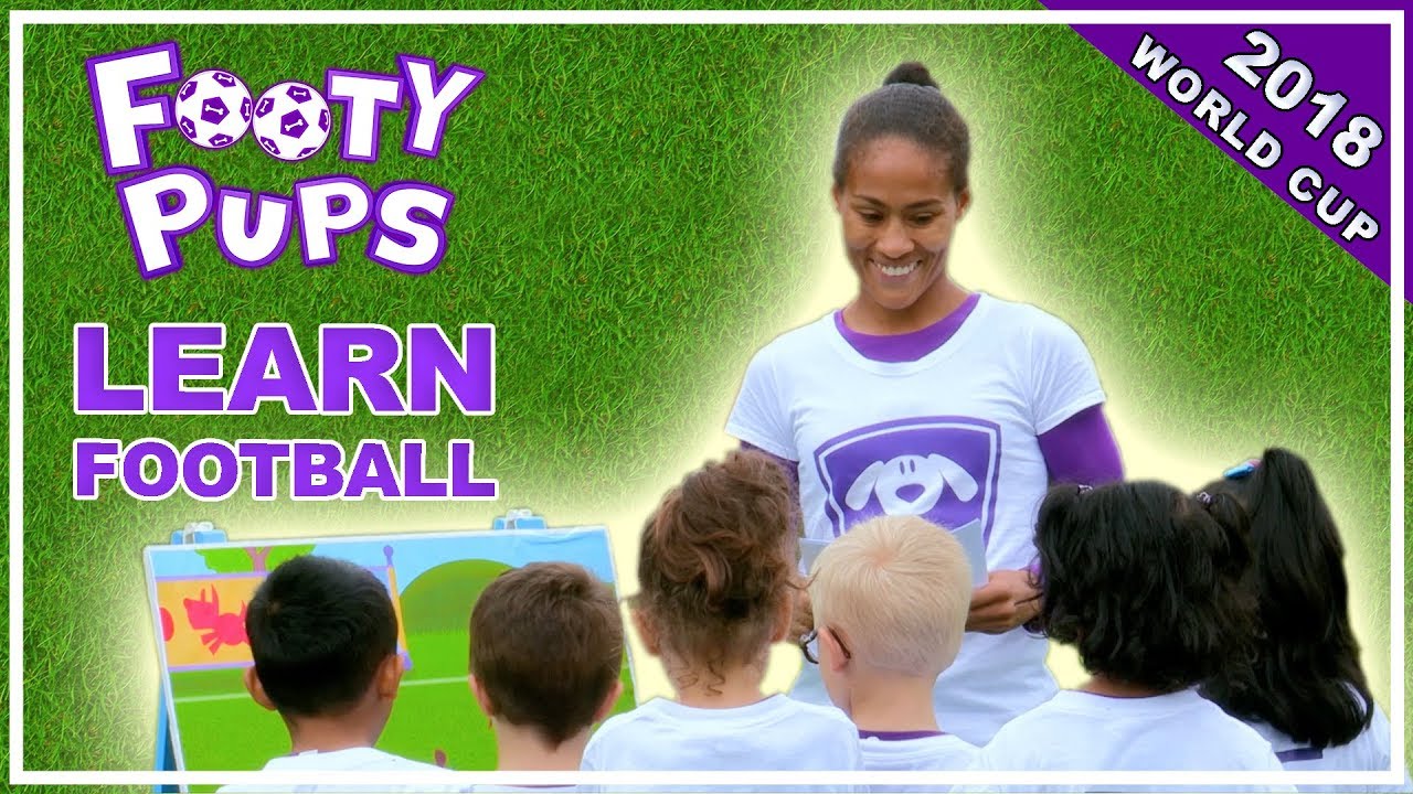 Footy Pups - Learn Football Skills | 3 Easy Steps | Football for Kids ...