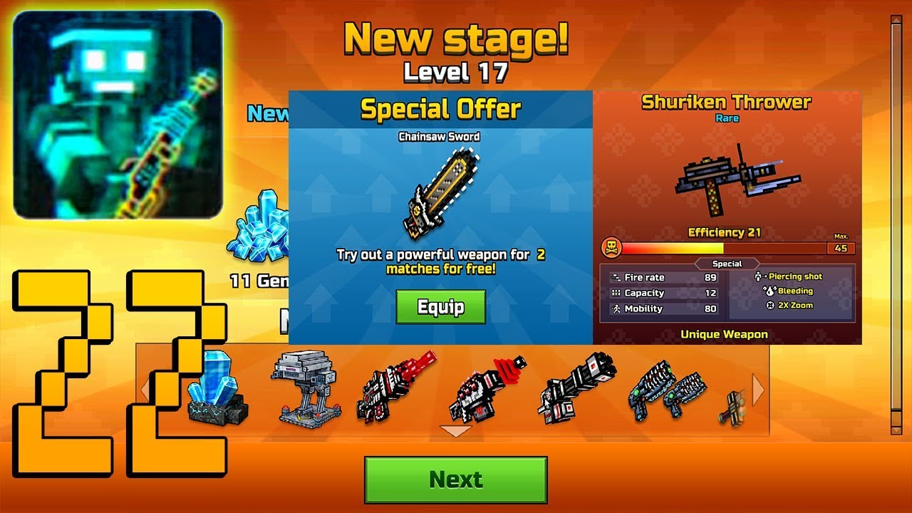 Pixel Gun 3D - Gameplay Walkthrough Part 22 - YouTube