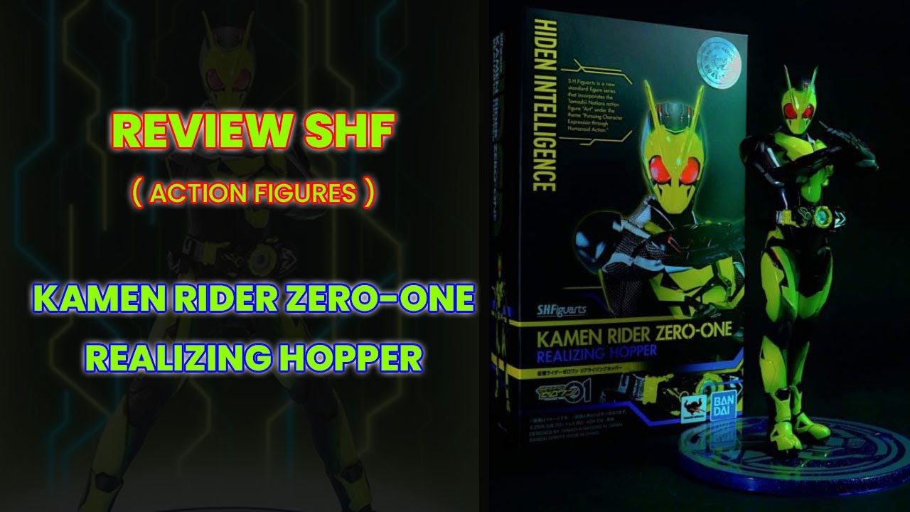 [S.H. Figuarts Review] SHF Kamen Rider Zero One Realizing Hopper - YouTube