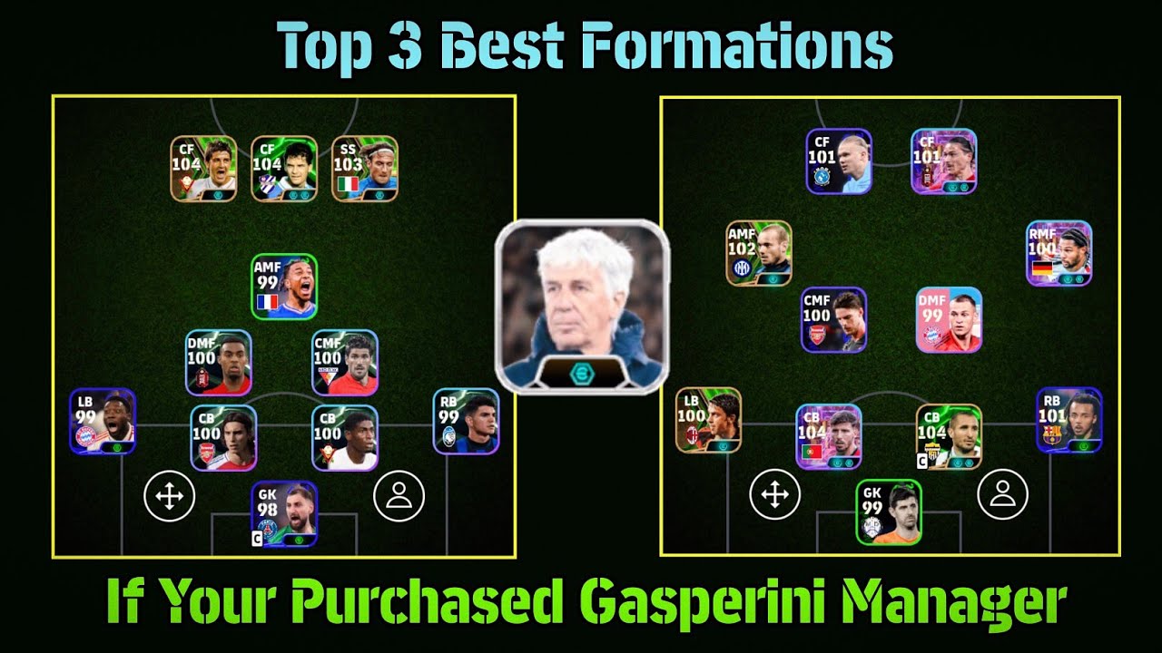 3 Best Formation To Use If You Purchased Gasperini 😁 | Mastered Quick ...
