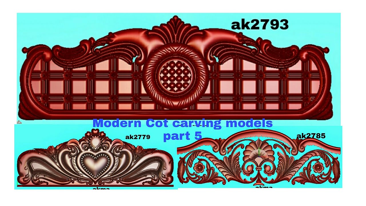 Cot models part 5| Latest wooden KATTIL design | Modern bed haed board ...