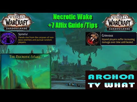 World Of Warcraft Shadowlands- Dungeon Affix Guides- Necrotic Wake Grievous/ Spiteful