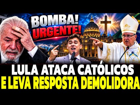 LULA ATACA IGREJA CATÓLICA E LEVA RESPOSTA DEMOLIDORA DE PADRE ANTICOMUNISTA – LULA EM DESESPERO