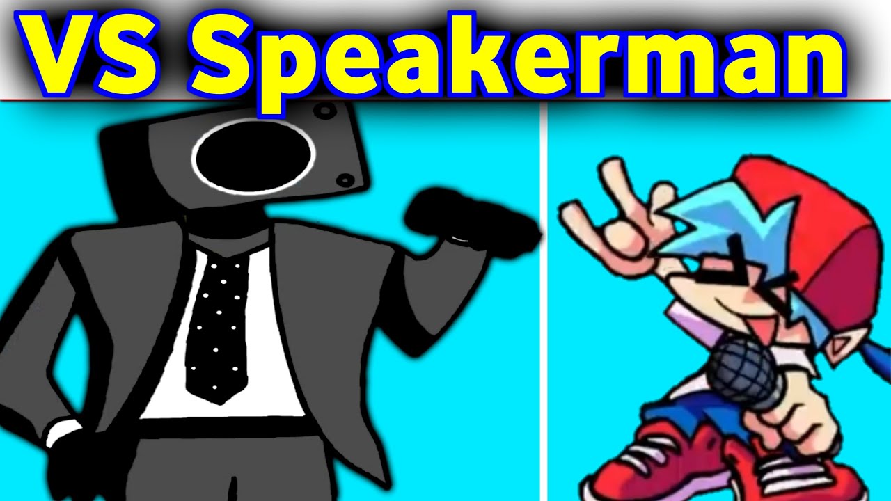 Friday Night Funkin' 🆚 Speakerman. FNF Mod. - YouTube