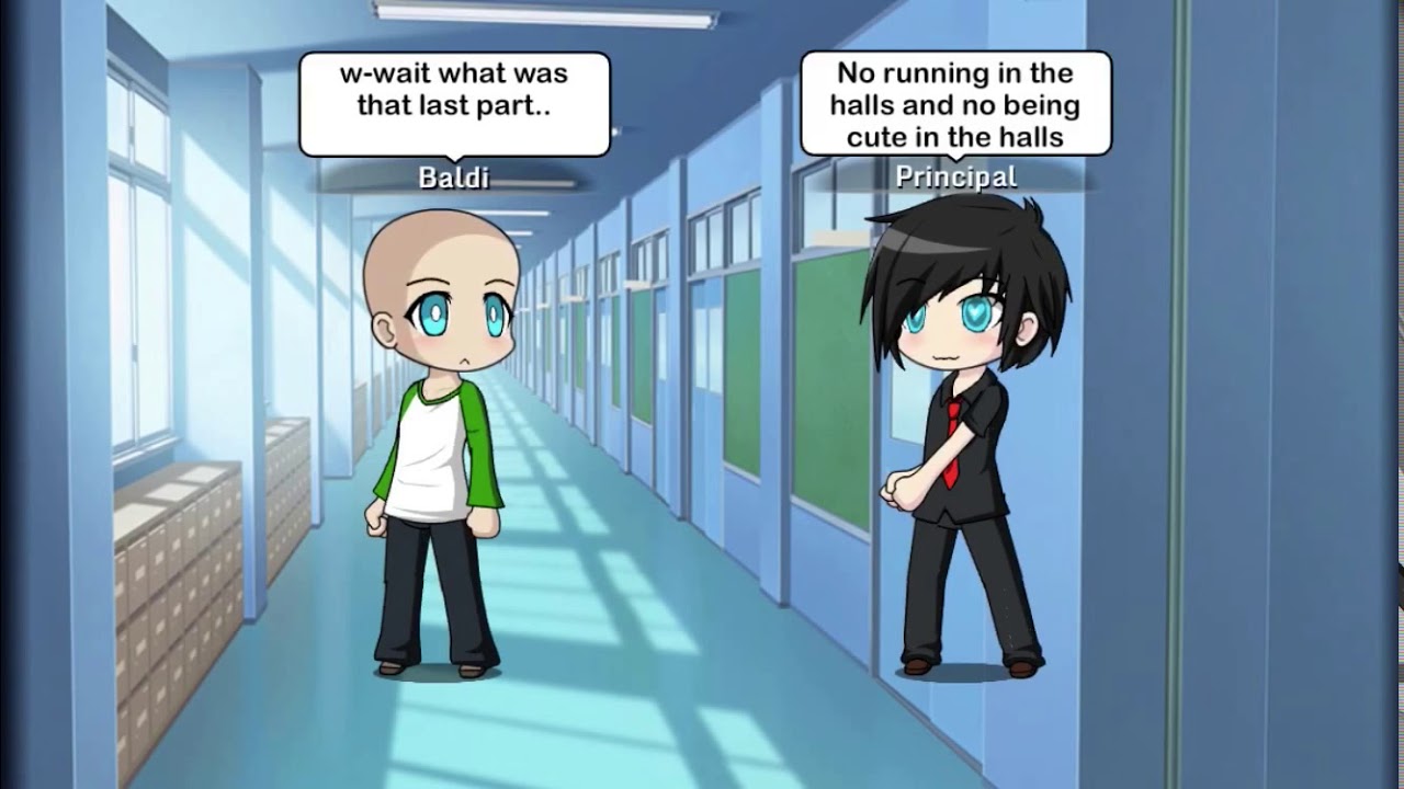 Baldi x principal part 1 - YouTube