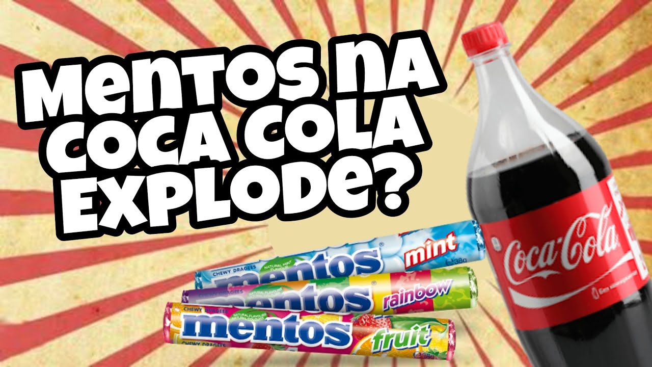 Mentos na Coca Cola Explode? - YouTube
