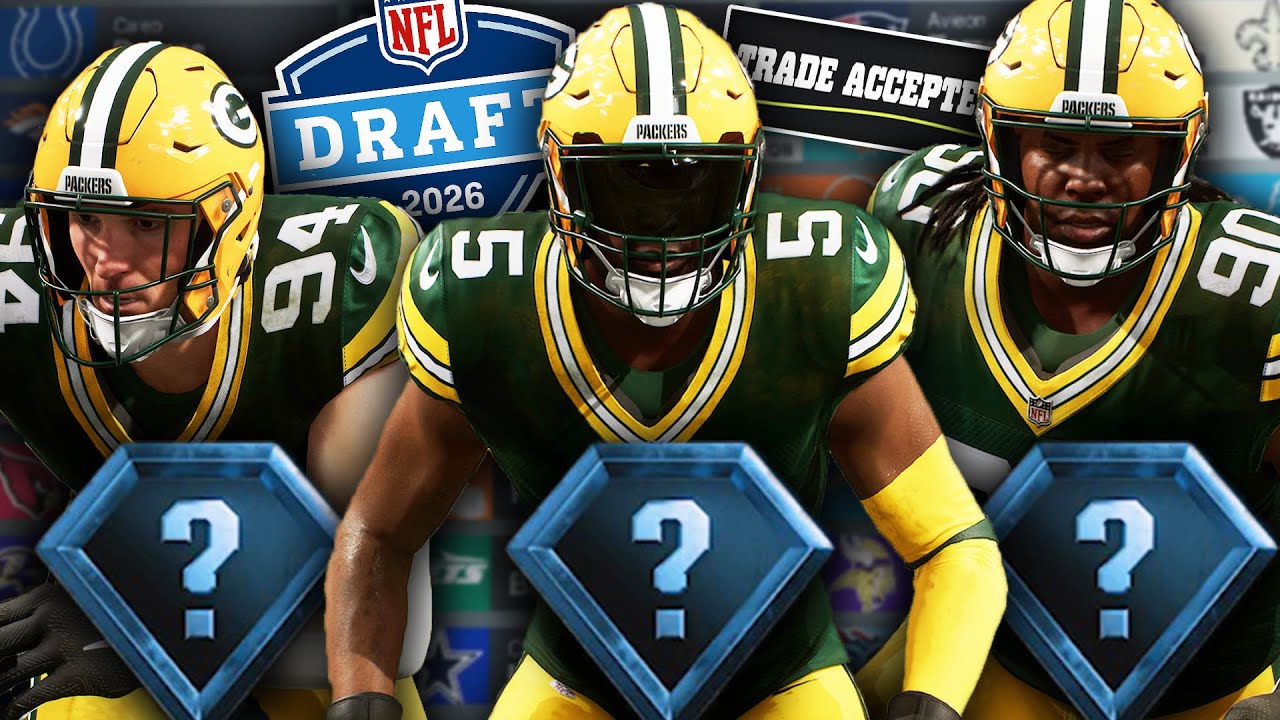 I Drafted 6 Hidden Dev Rookies in a 32 User Draft! Madden 26 Green Bay ...