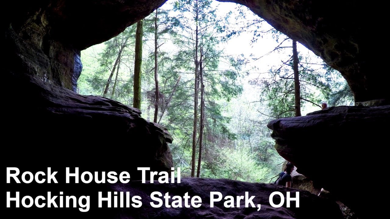 Hiking Rockhouse Trail | Hocking Hills State Park | Hocking County, OH ...