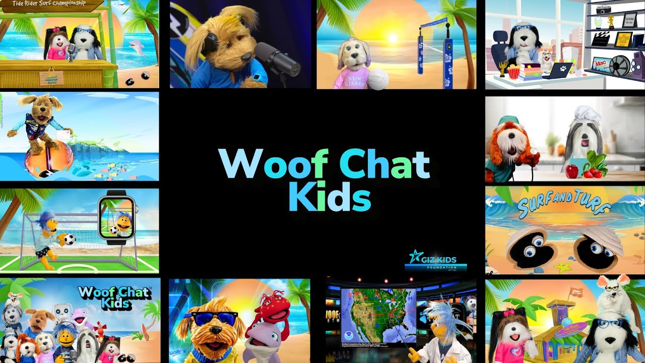 Woof Chat Kids/Behind the Scenes- educational videos and broadcasts for ...
