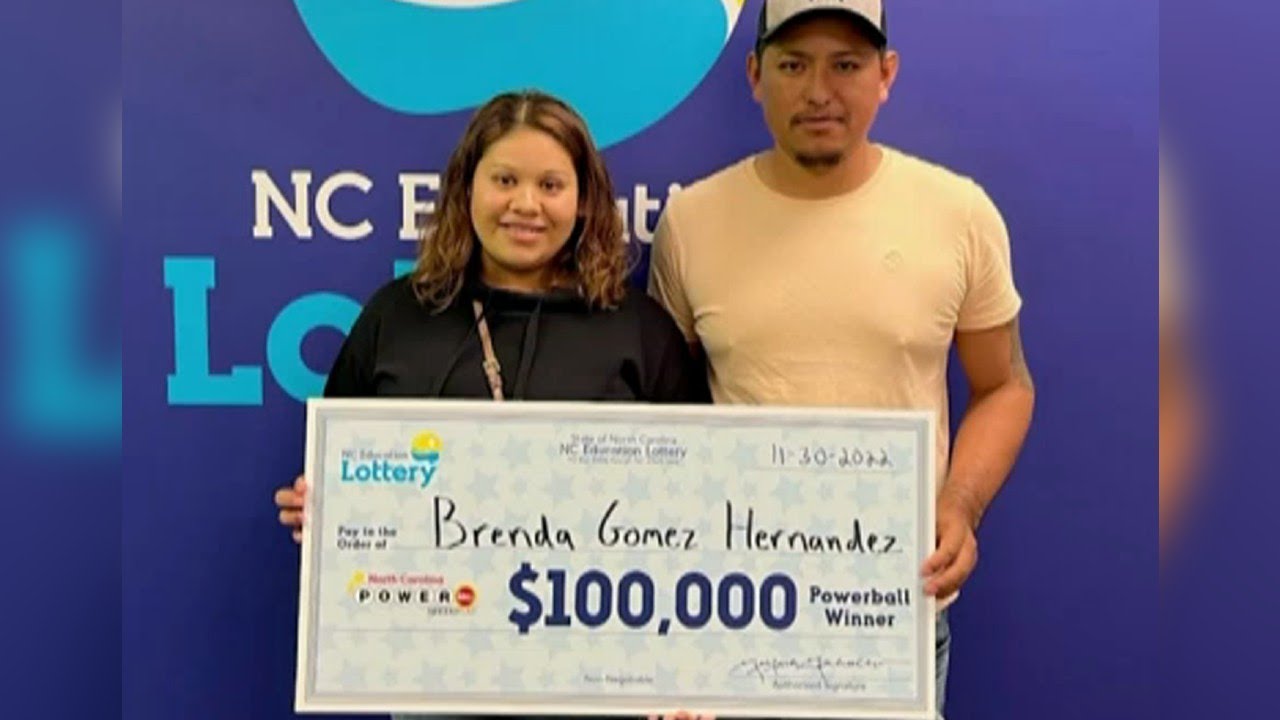 NC woman gives birth, wins lottery on same day - YouTube