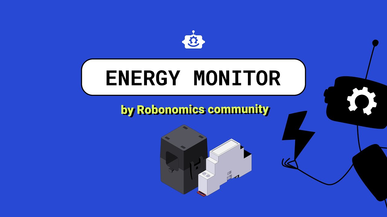 Energy monitor by Robonomics - YouTube
