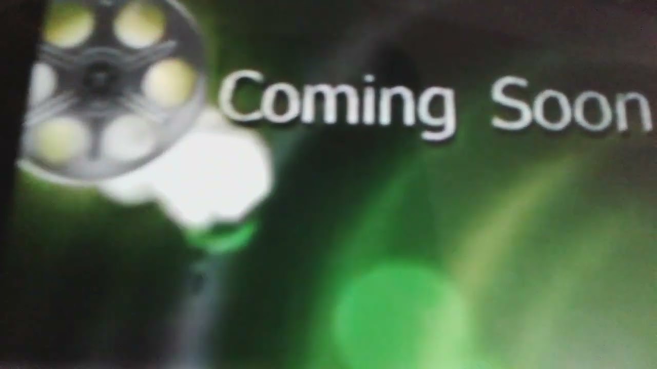 coming soon to theaters green background logo - YouTube