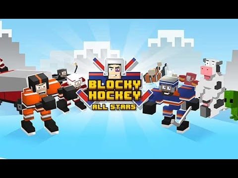 Blocky Hockey All-Stars: Gameplay iOS & Android By Gogii Games Corp ...