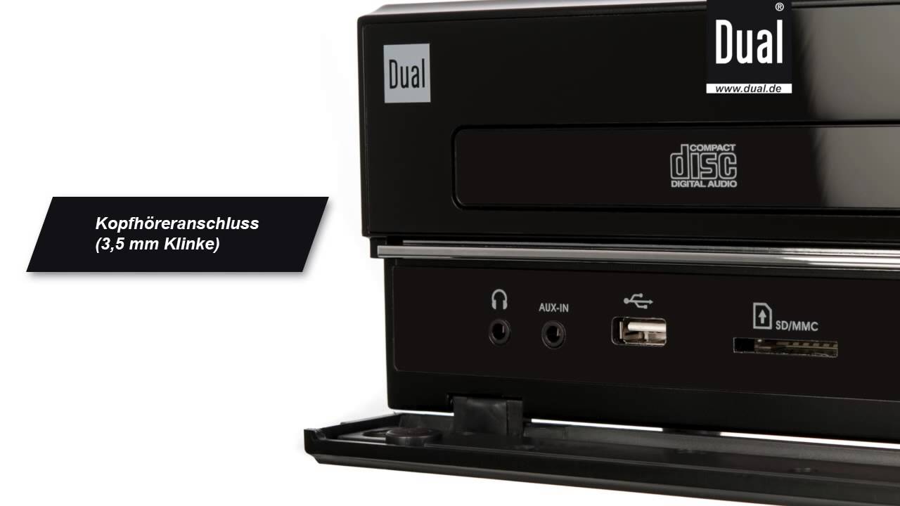 Dual NR 100 Musikanlage mit Schallplattenspieler - YouTube