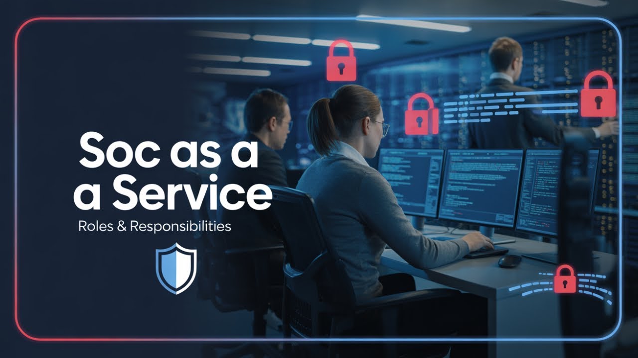 SOC Security Operations Center - SOC as a Service - SOC Roles and ...
