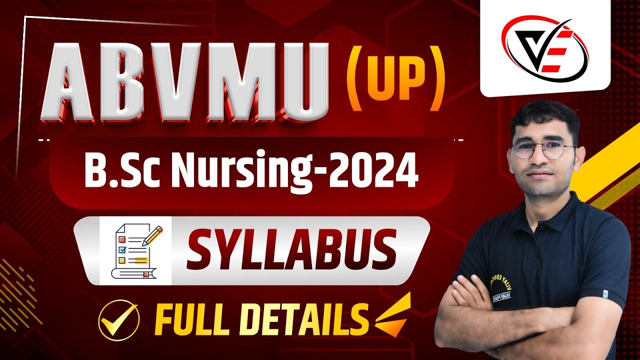 CNET UP BSC NURSING 2024 | UP BSC NURSING 2024 SYLLABUS & PAPER PATTERN ...