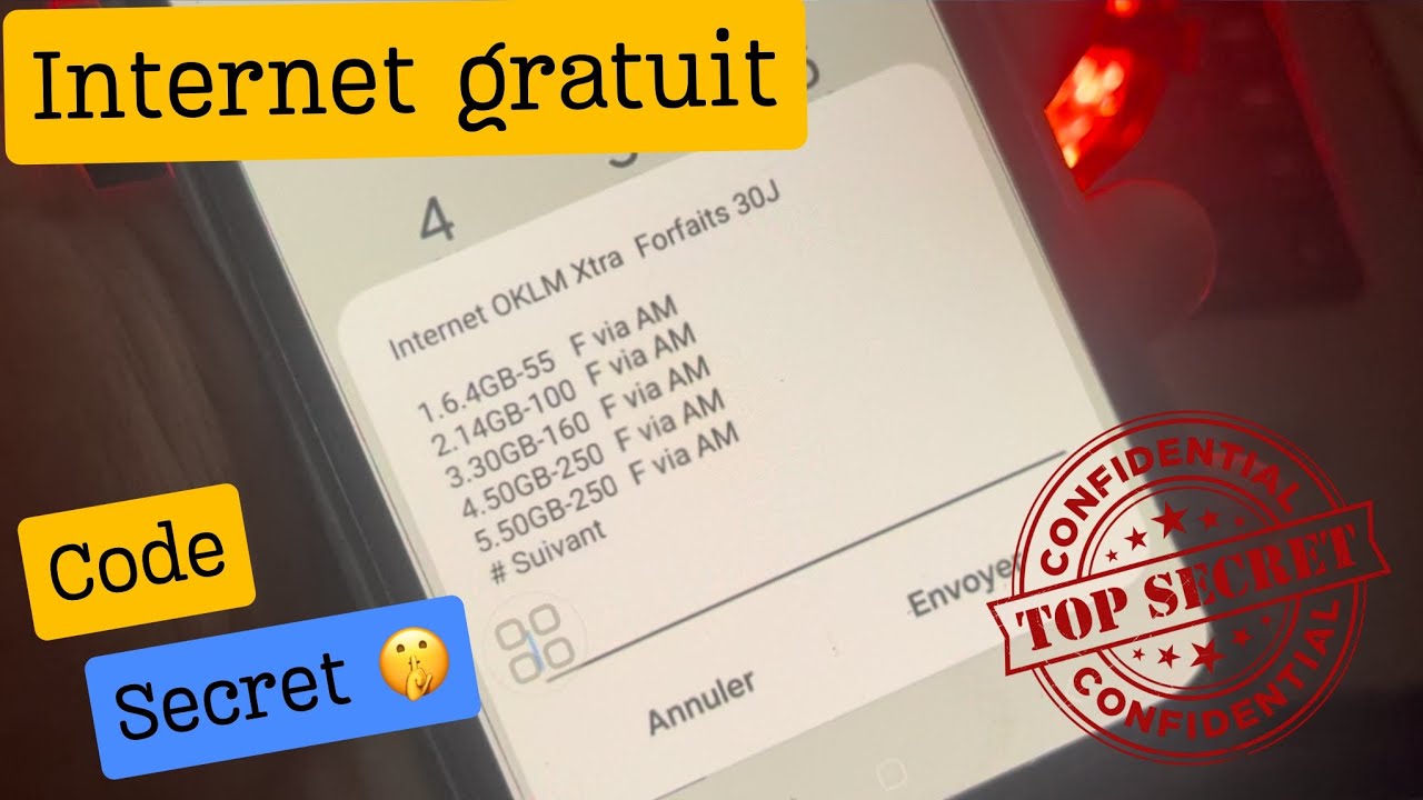 COMMENT AVOIR INTERNET GRATUIT 4G 5G 🆓 HOW TO GET FREE INTERNET ...