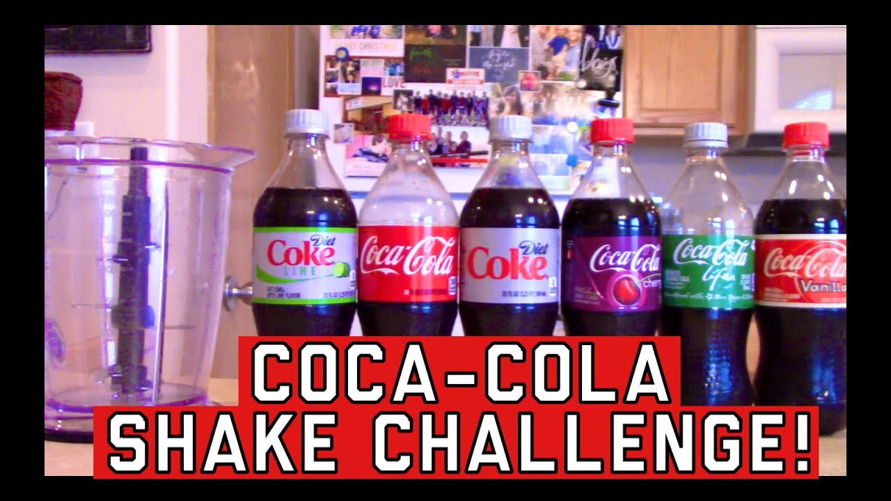 COCA-COLA SHAKE CHALLENGE! (feat. Leah) - YouTube