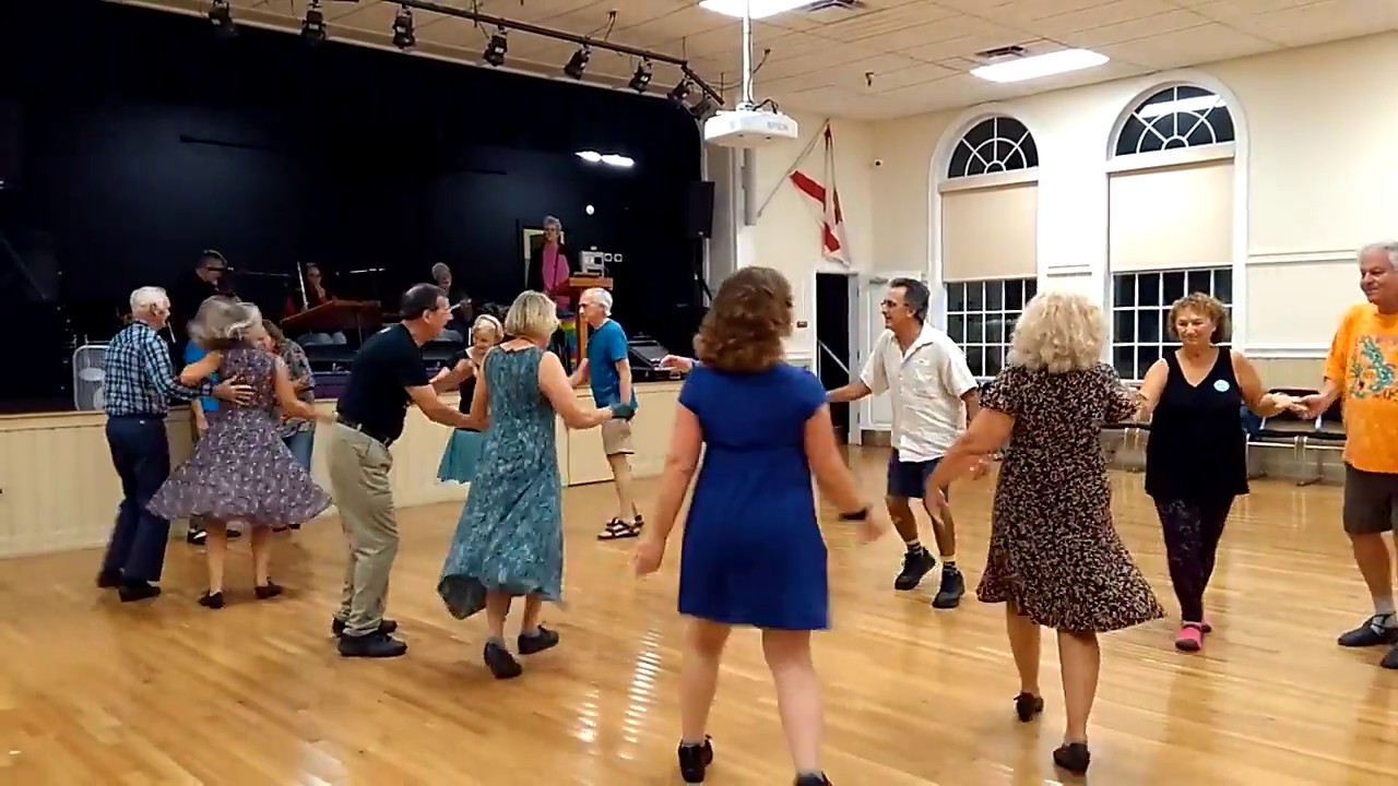 DANCING: Tampa Florida Contradance at Pinellas Park - YouTube
