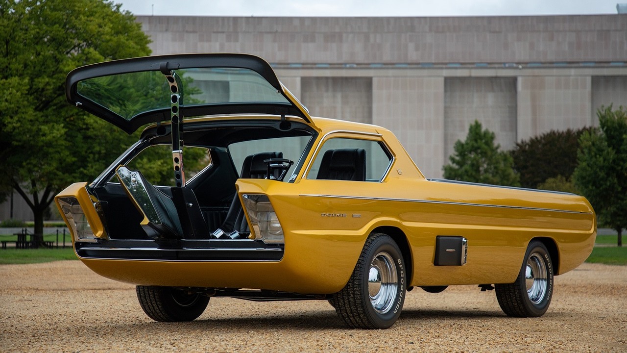 The 1965 Dodge Deora: The Pickup Truck from the Future - YouTube
