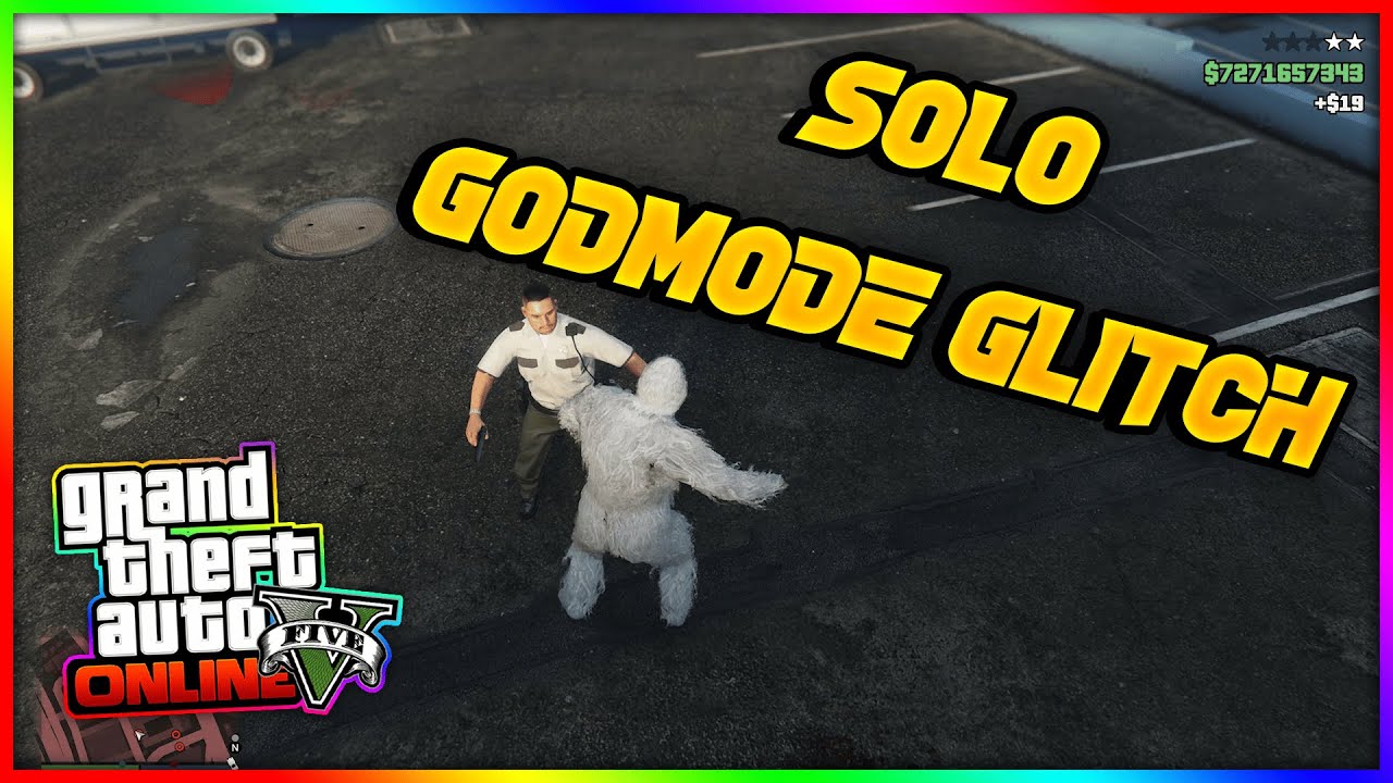 HOW TO DO GODMODE SOLO GLITCH IN GTA 5 ONLINE - YouTube